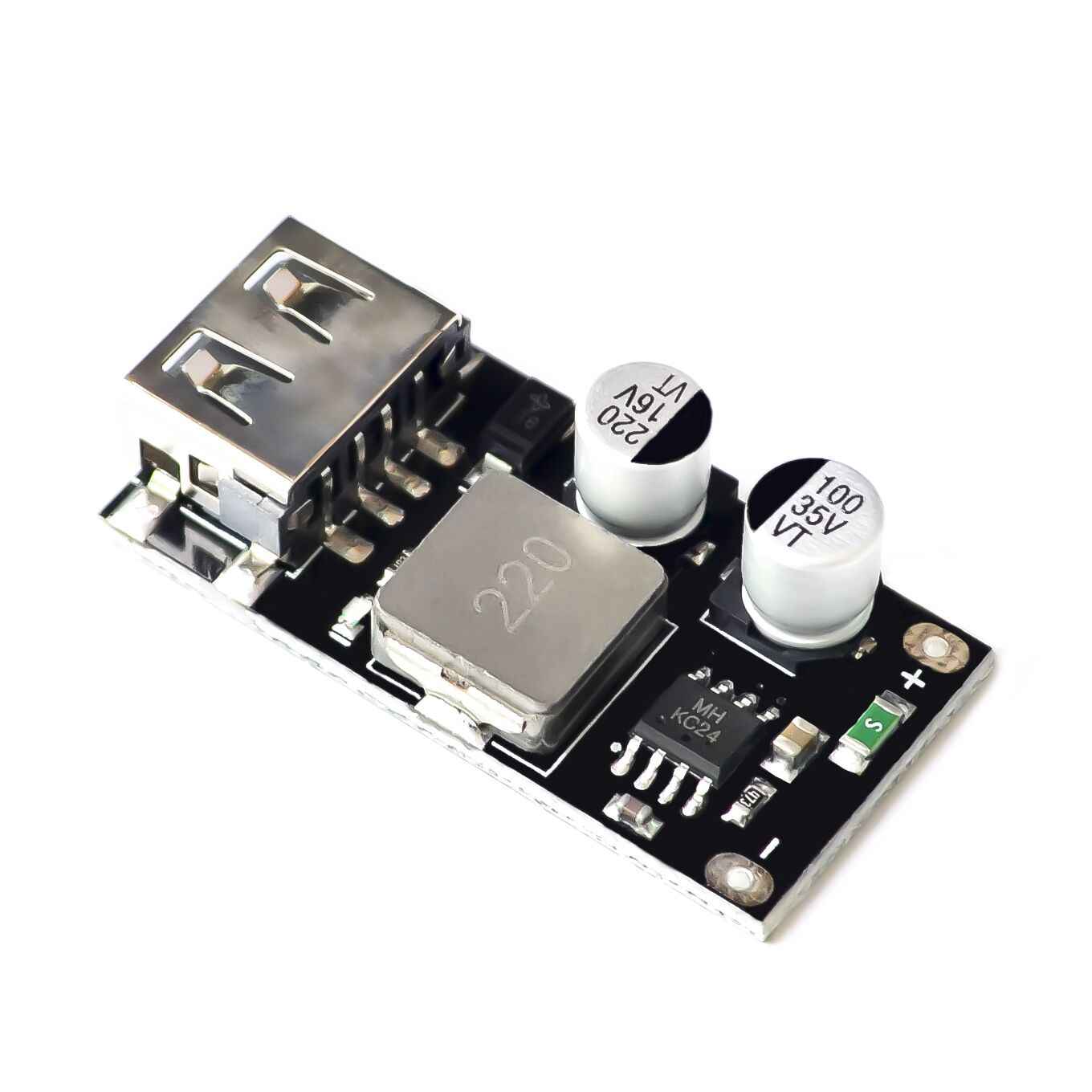 Usb Dc-Dc Buck Converter Charging Step Down Module 6-32V 9V 12V 24V To ...
