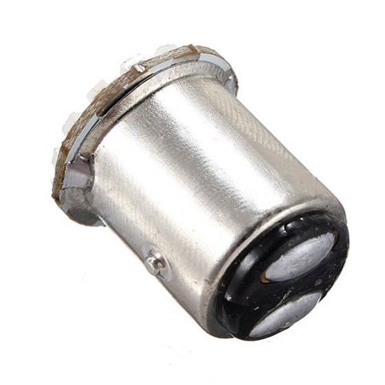 2x 1157 T25 S25 BAY15D 22 SMD LED White Car Stop Tail Turn Brake Light ...