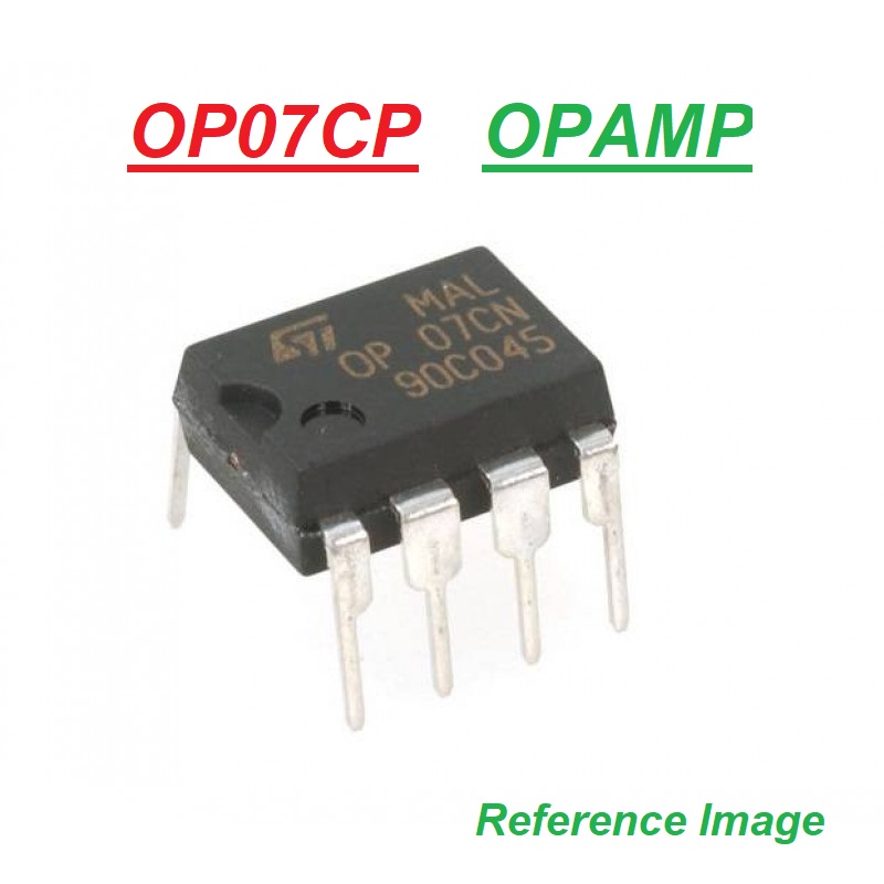 OP07CP OP07 IC Operational Amplifier Op-Amp OP07 OPAMP IC Integrated Circuit DIP-8 8 Pin Leads ...