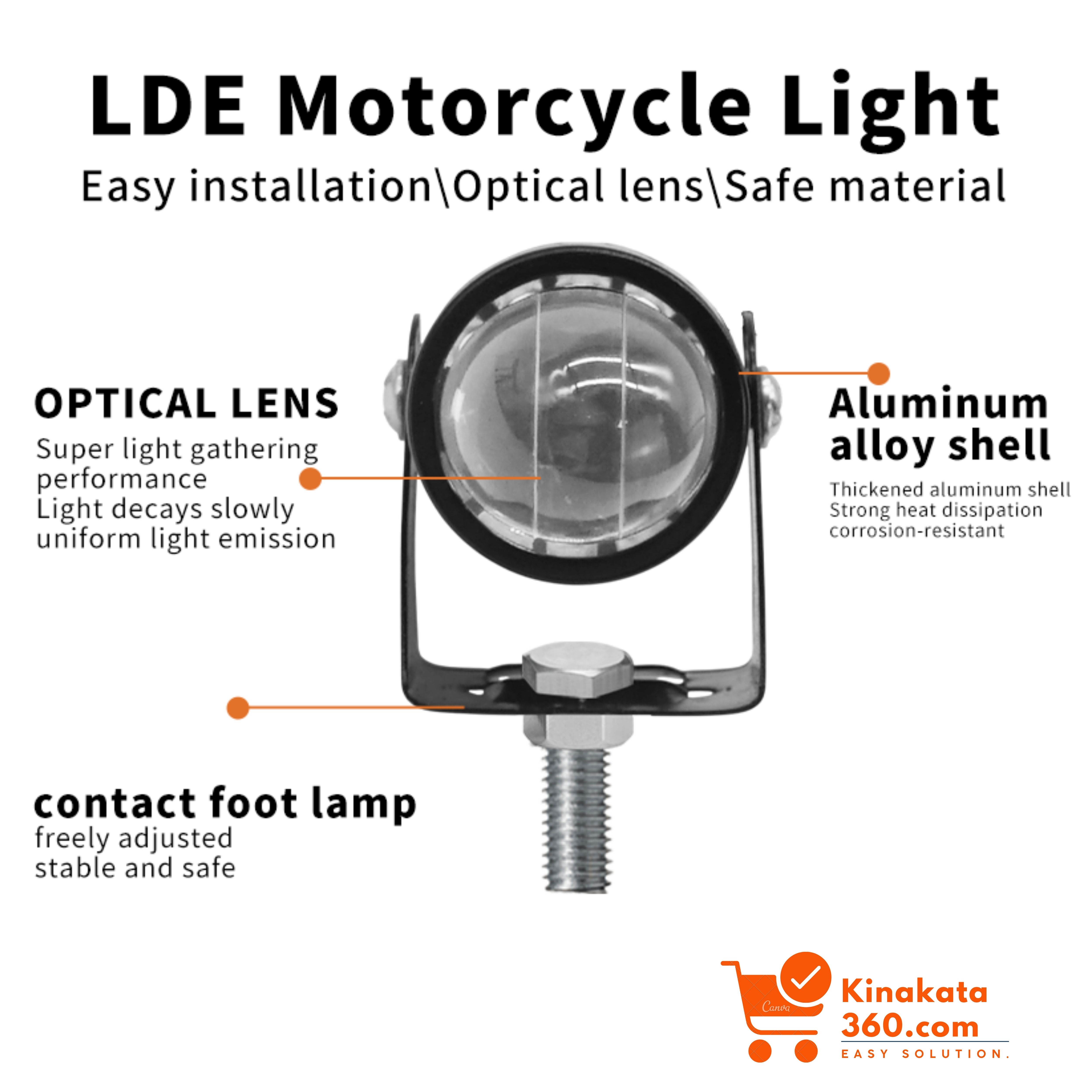 LED Mini Fog Light – White & Yellow Dual Color | Universal Fit for Car ...