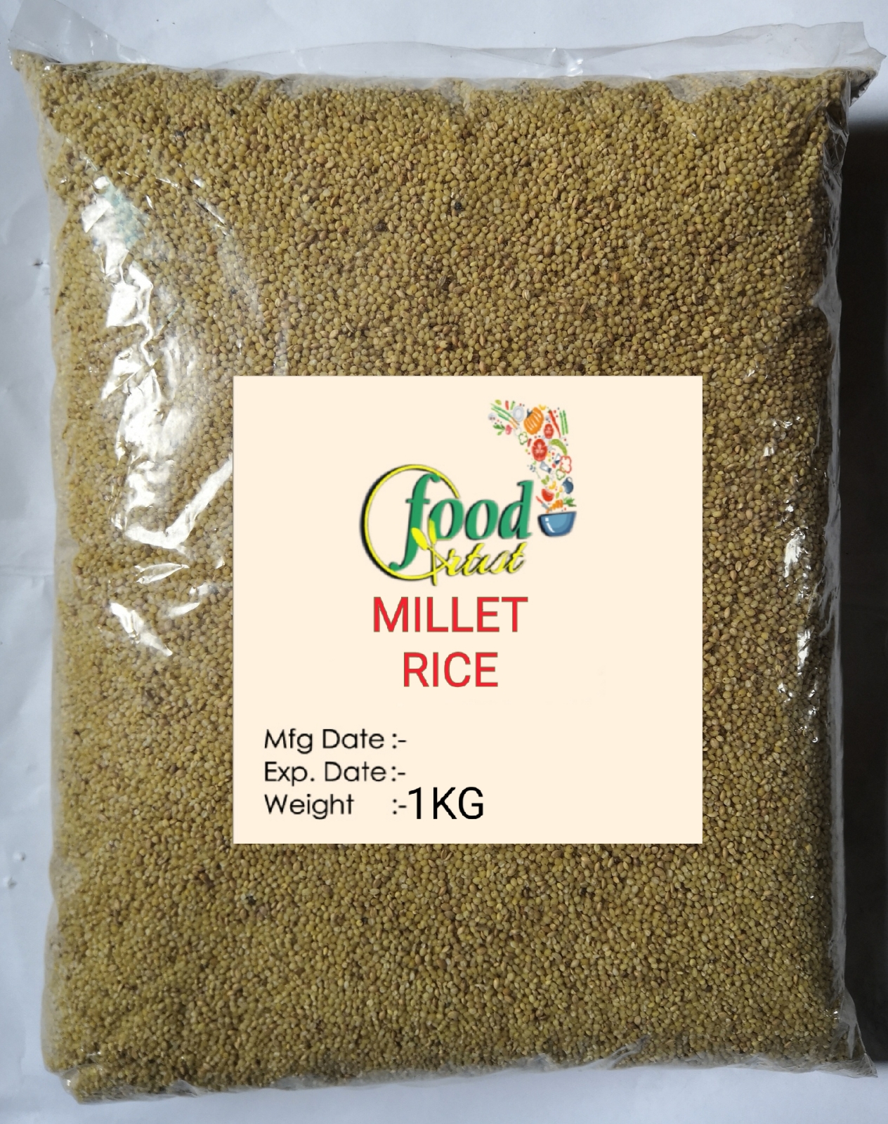 Organic Millet Rice/Cow/Cowan Rice-1 Kg | Daraz.com.bd