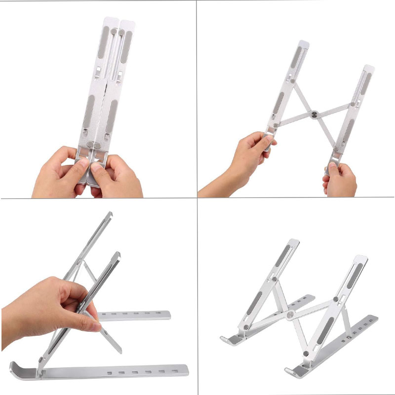 Universal Laptop Stand aluminum alloy Adjustable Multi-angle Laptop ...