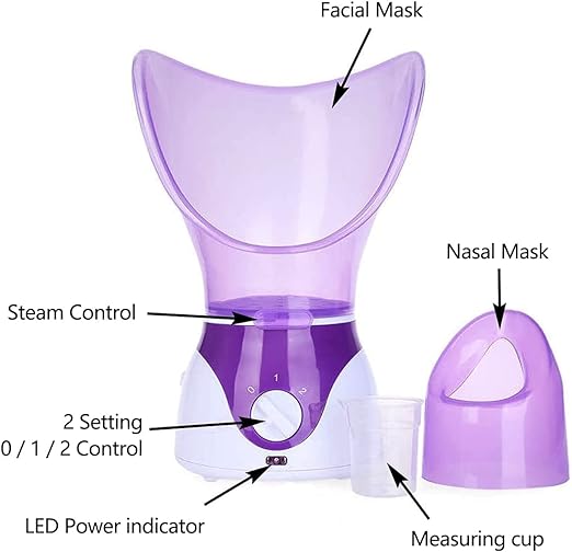 Nose Vapouriser Steamer For Cold & Cough - Blue | Daraz.com.bd