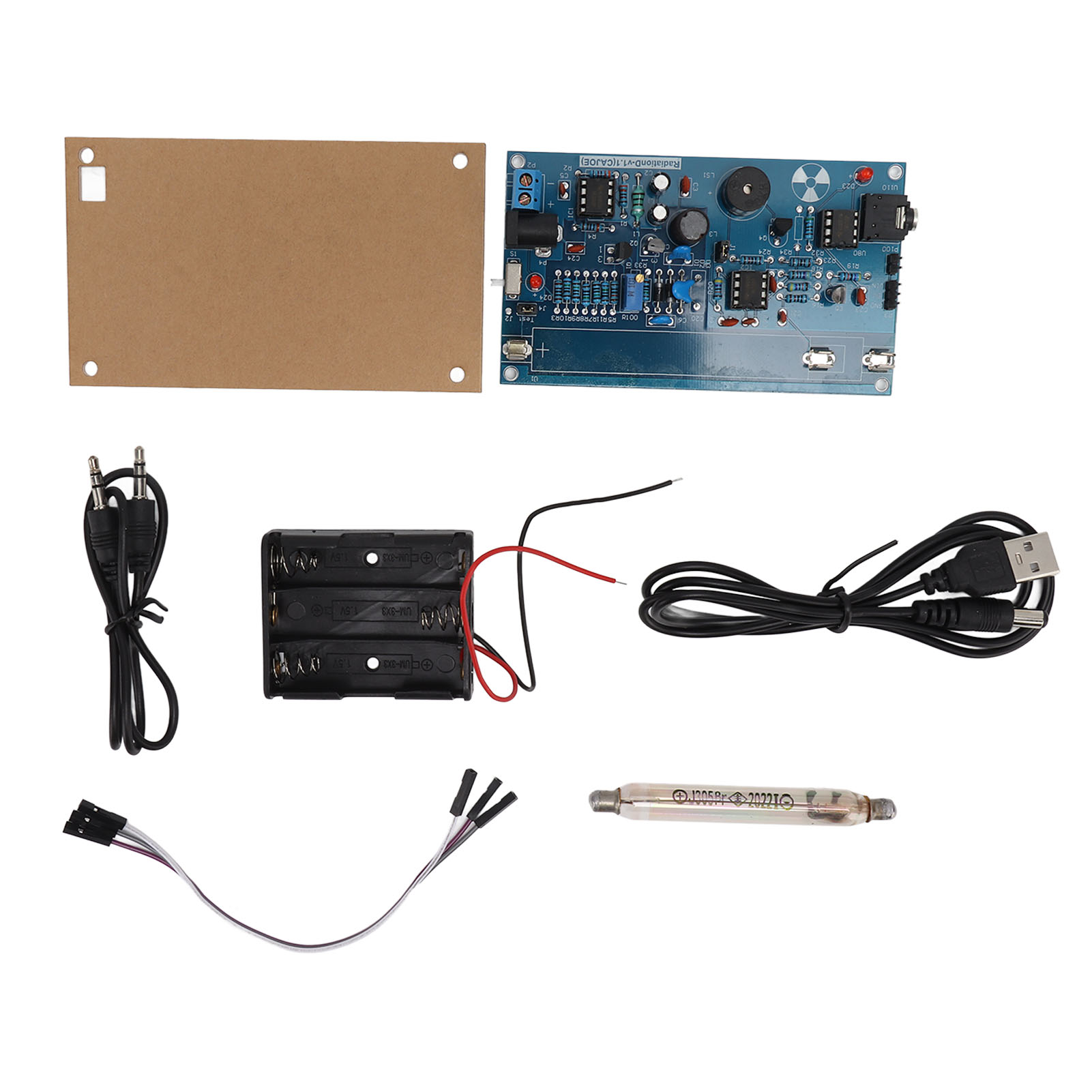 DIY Geiger Counter Kit Radiation Detector Geiger Counter Module GM Tube ...