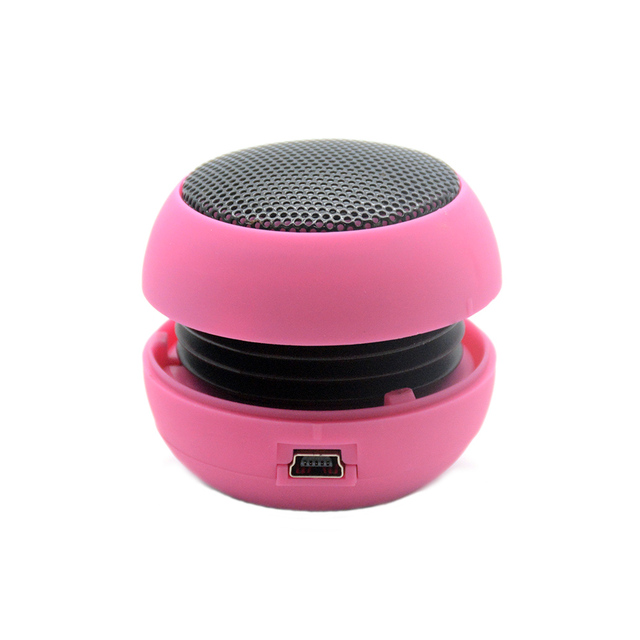 Hamburger Mini Speaker Mp3 Music Loudspeaker Player Outdoor 3.5mm Wired ...