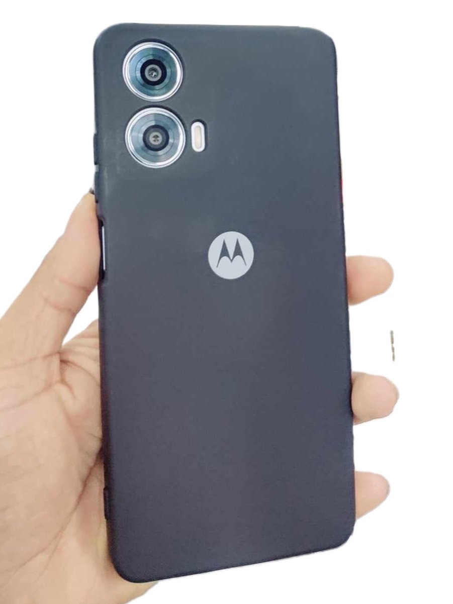 For Motorola Moto G34 Silky And Soft-Touch Finish With Camera ...