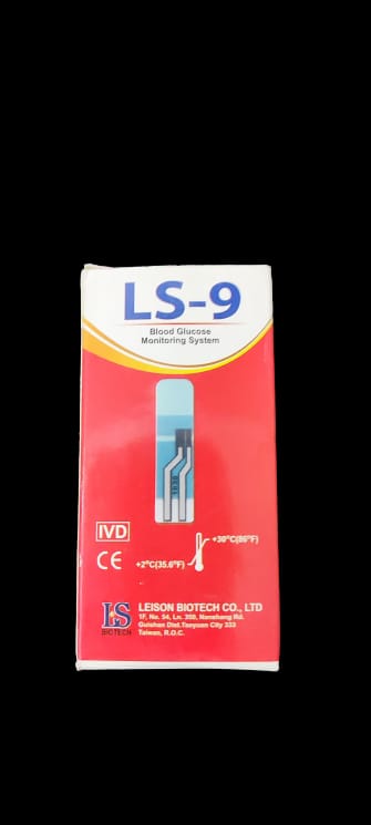 LS-9 BLOOD GLUCOSE 50 TEST STRIPS | Daraz.com.bd