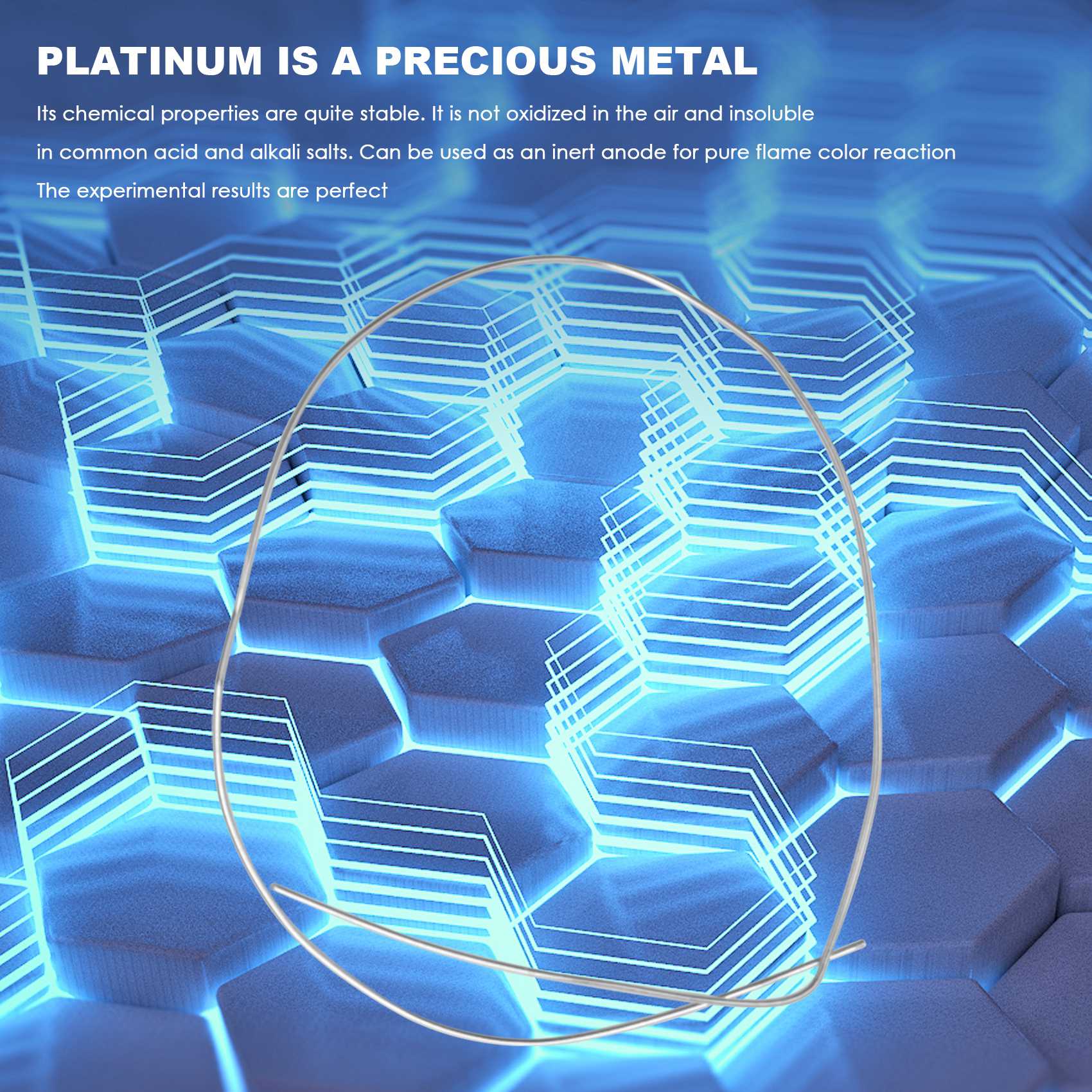 Platinum Wire 0.3mm, Used for Scientific Research Experiments | Daraz ...