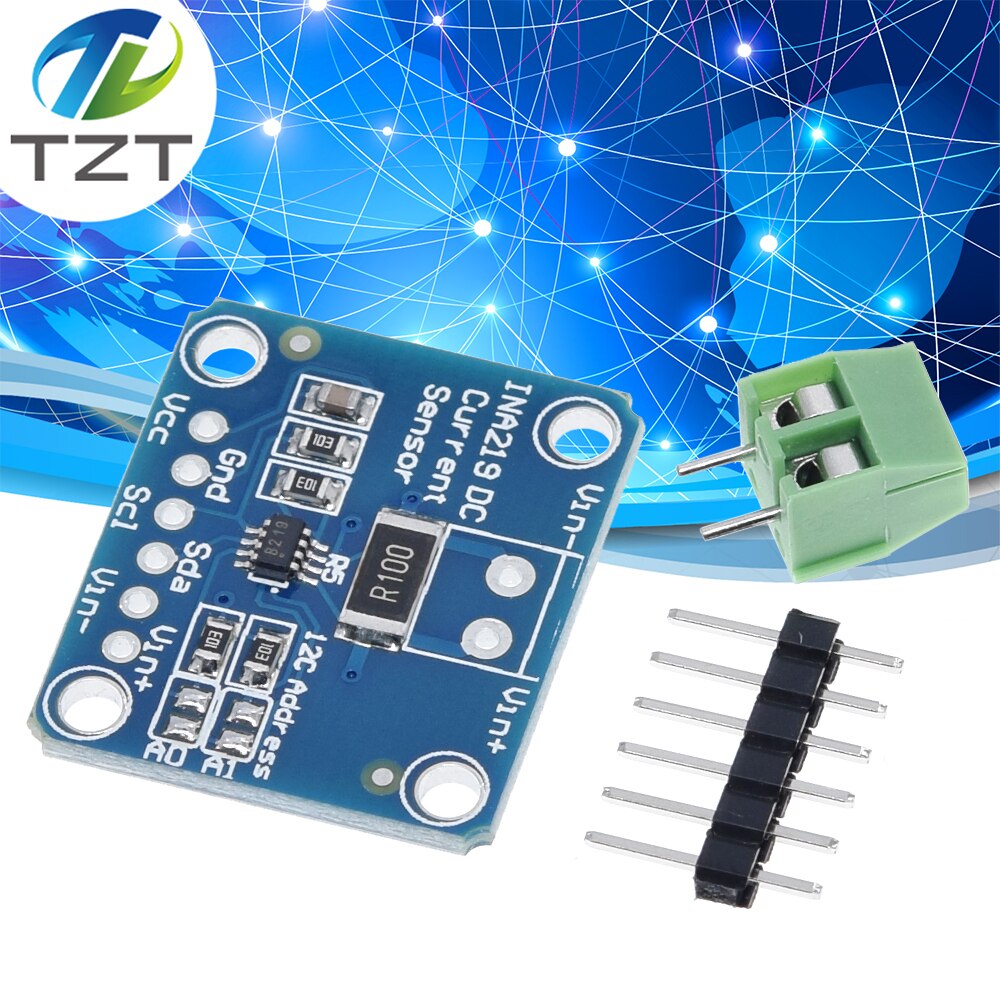 【happy one】SOT23 INA219 Bi-directional DC Power Supply Sensor Breakout ...