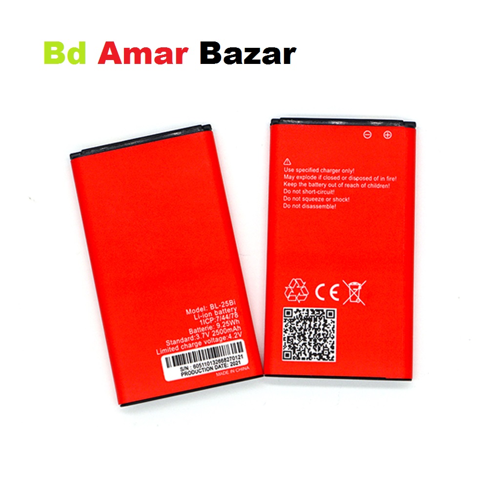 iTel 19Ci Mobile Battery For Itel 5232 / 5233 / 7100 / 5040 / 19Ci / BL-19Ci | Daraz.com.bd