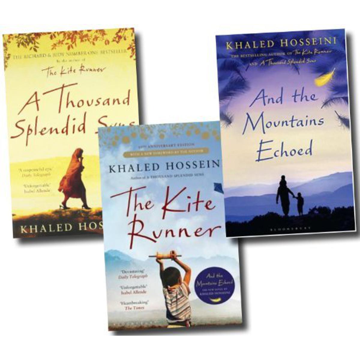 Khaled Hosseini Collection 3 Books Set (And the Mountains Echoed, A Thousand Splendid Suns, The ...
