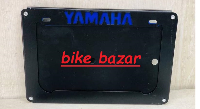 Numbe plate frame For All Yamaha Motorcycle | Daraz.com.bd