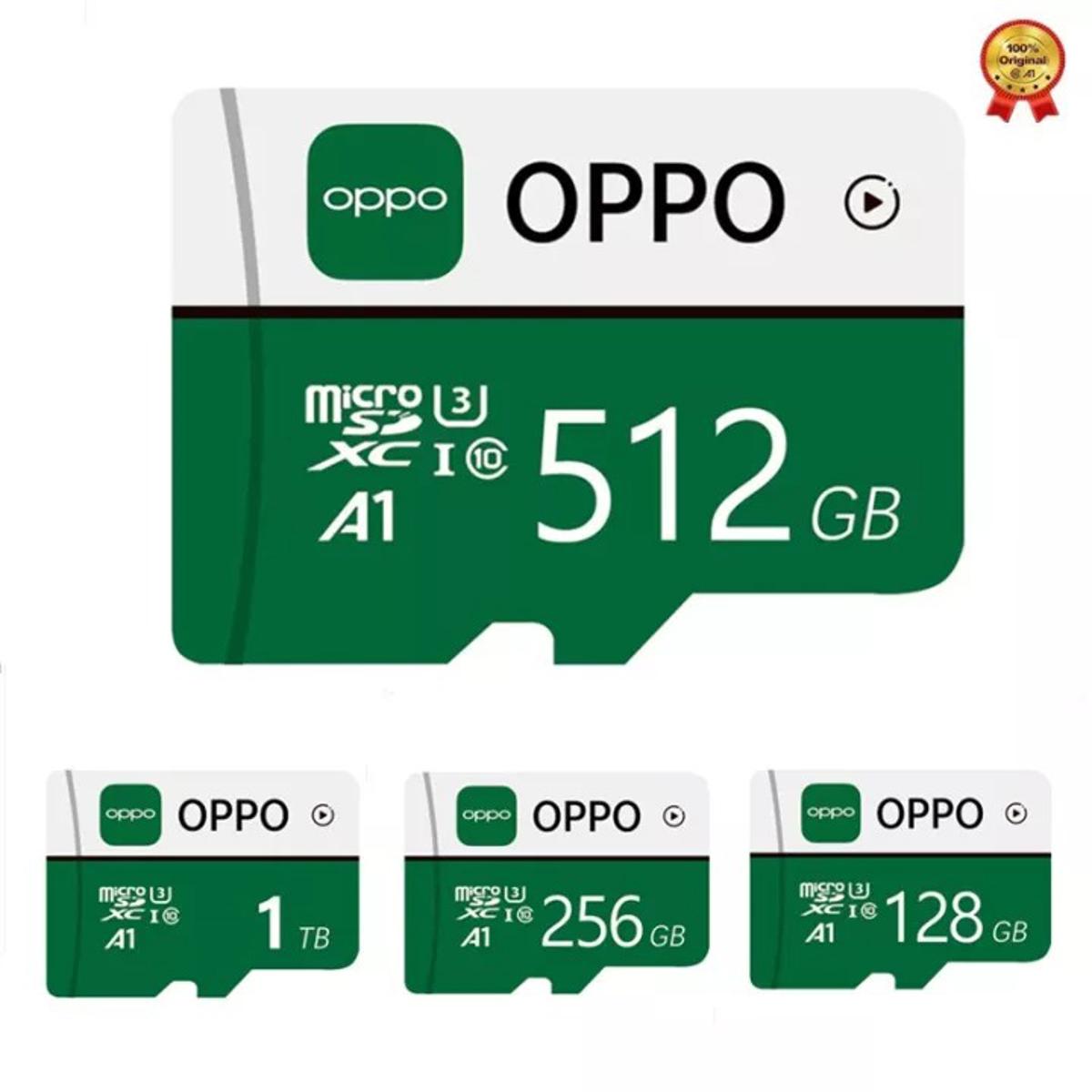 FREE Shipping+COD OPPO High Speed 2.0 Micro Sd Card Tf Card Class 10 Tf Card 256GB/512GB/1TB ...