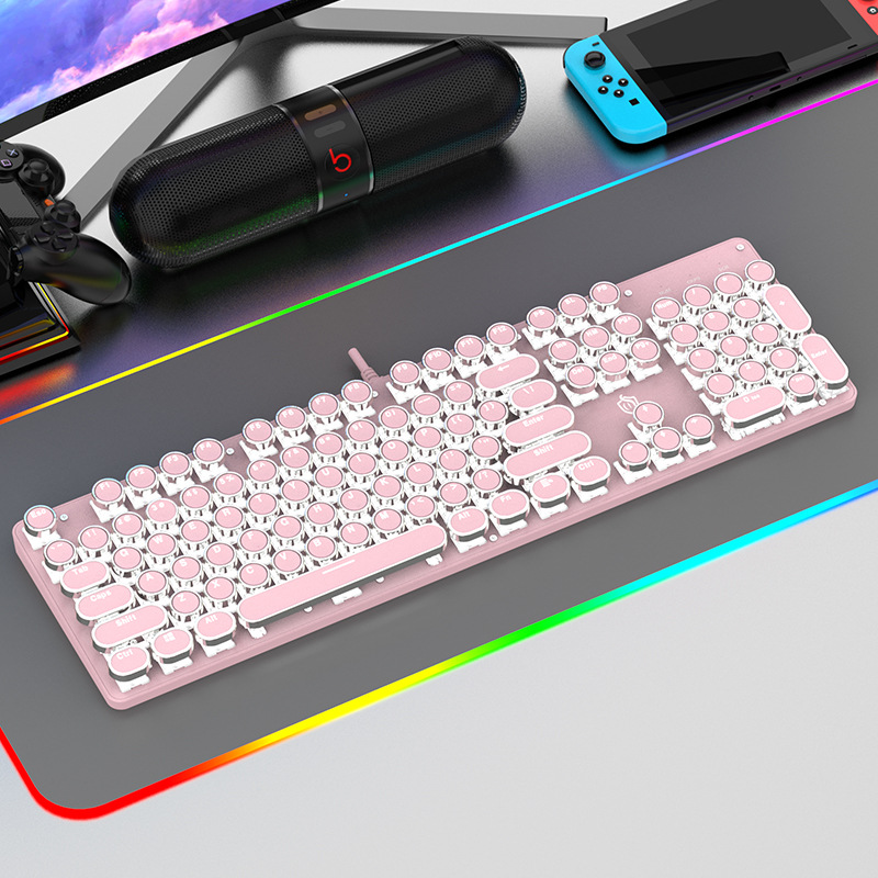 Directly for HJK901 wired true mechanical keyboard, luminous multi ...