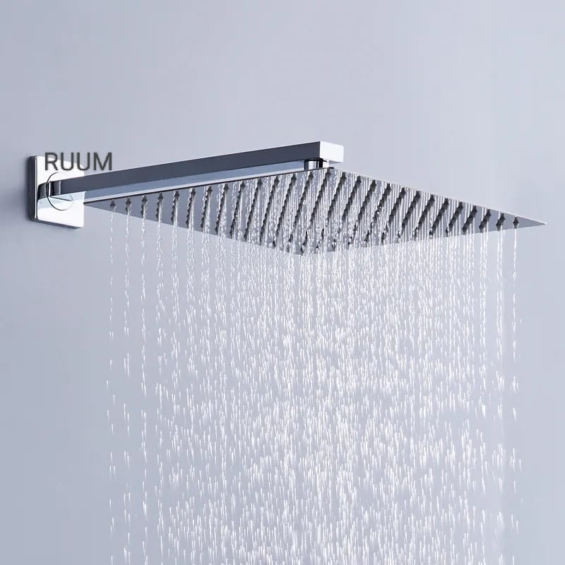 SS Rain Shower Full Set Stainless Steel | Daraz.com.bd