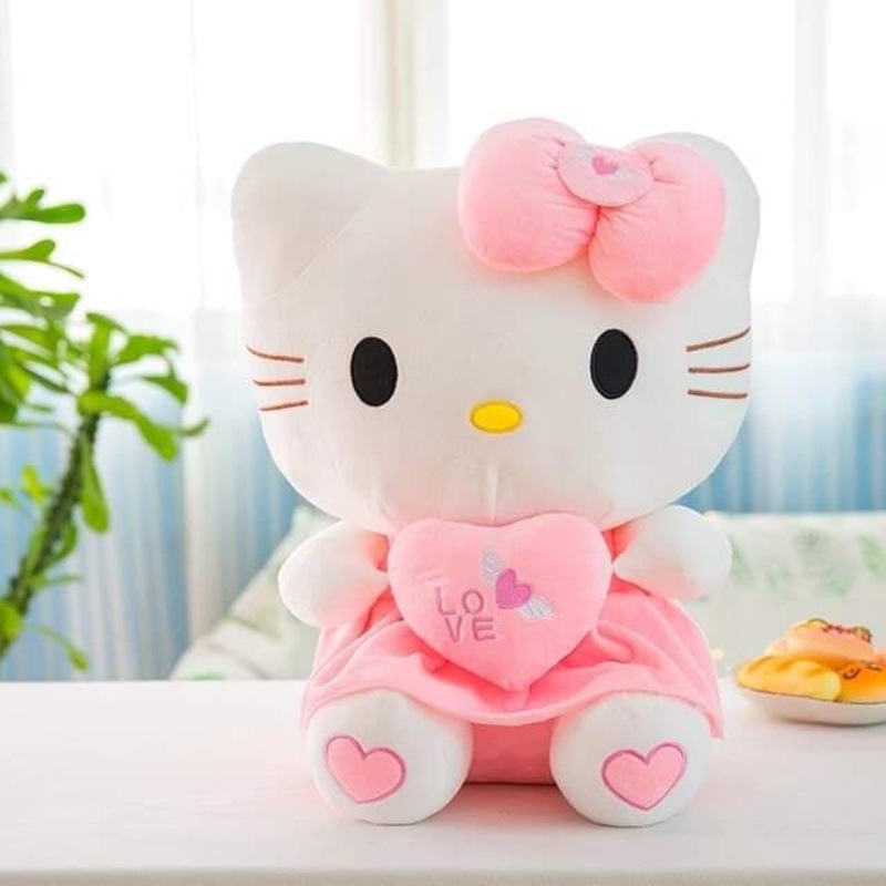 Big Hello Kitty Plush Soft Toys Cute Stuffed Kitty Doll | Daraz.com.bd