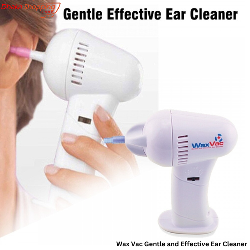 Wax Vac Gentle and Effective Ear Cleaner - White - Vacuum Cleaners ...