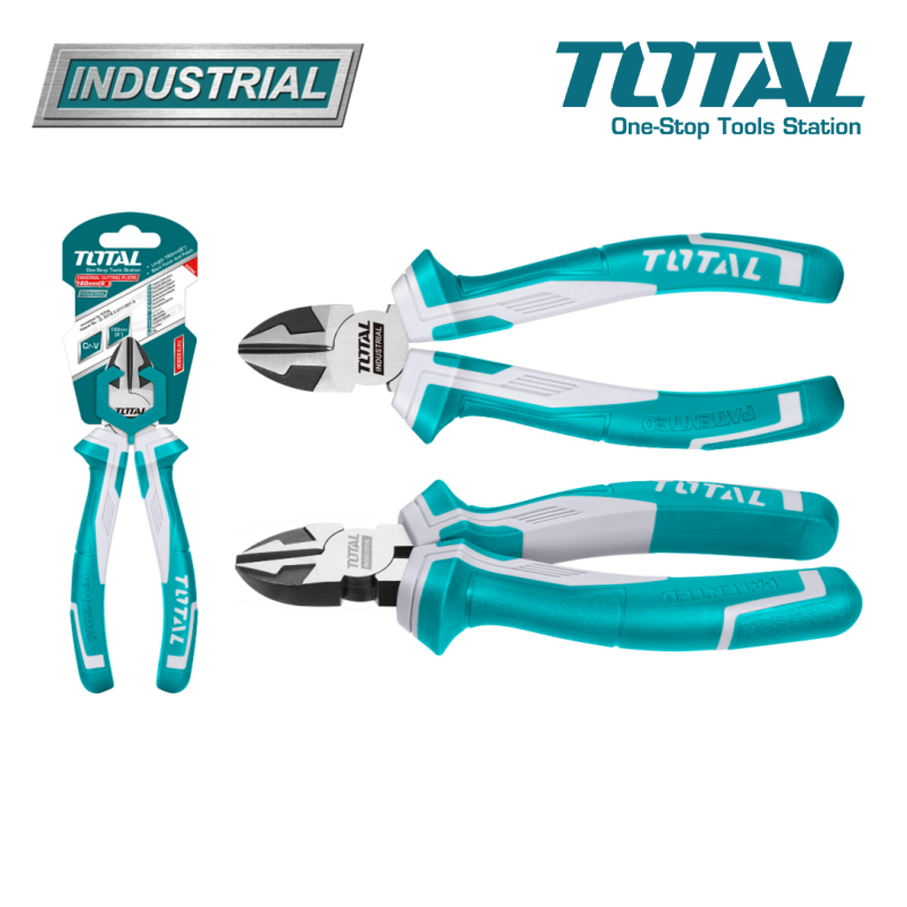 Diagonal Cutting pliers 7" INDUSTRIAL TOTAL-THT230706 | Daraz.com.bd