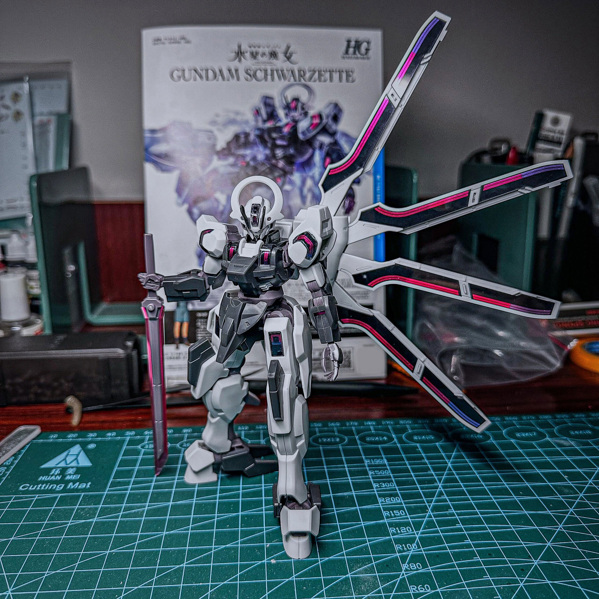 Gundam Model HG Combat Ride the Witch from Mercury Model montażowy War ...