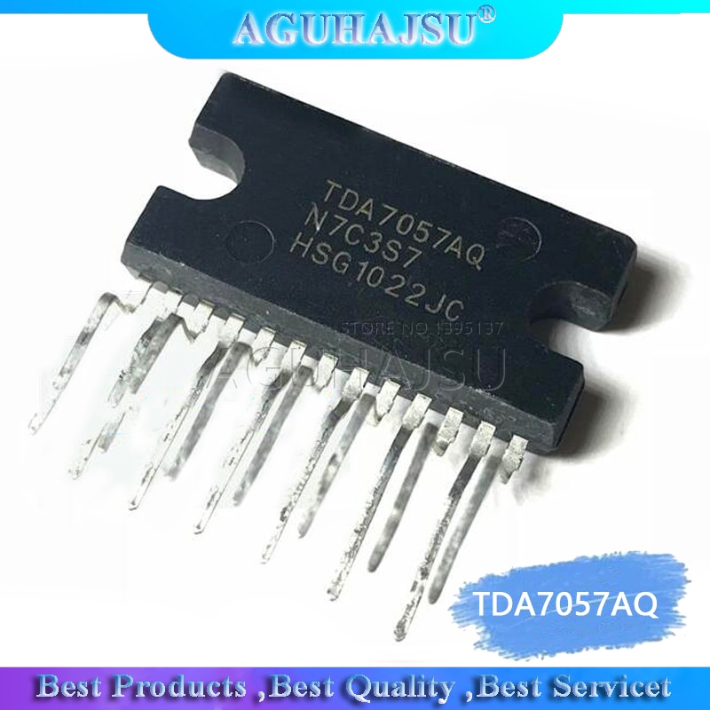 【Alizeker Mall】10PCS TDA7057AQ TDA7057Q TDA7057 DC 12v 2x8w Amplifier ...