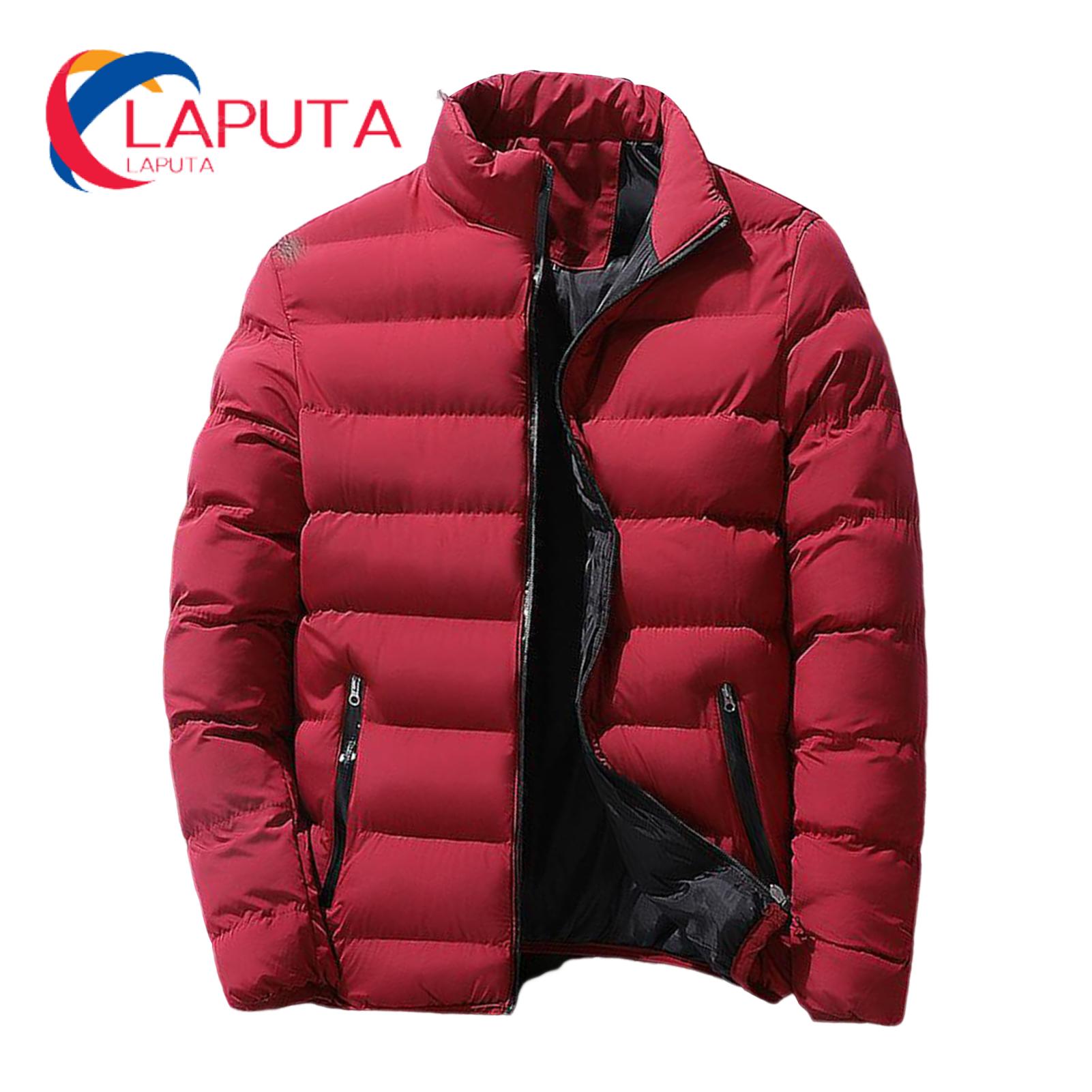 Casual Coat Padded Warm Zipper Jacket Coat | Daraz.com.bd