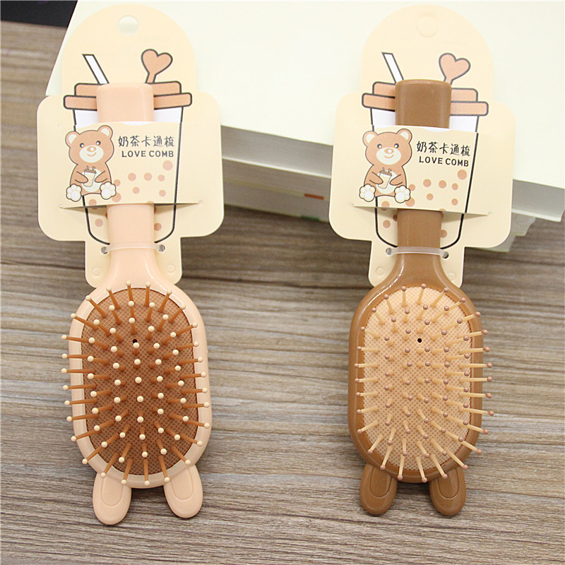 Cute Cartoon Kids Hair Comb Baby For Girls Hair Comb Hair Brush Child ...