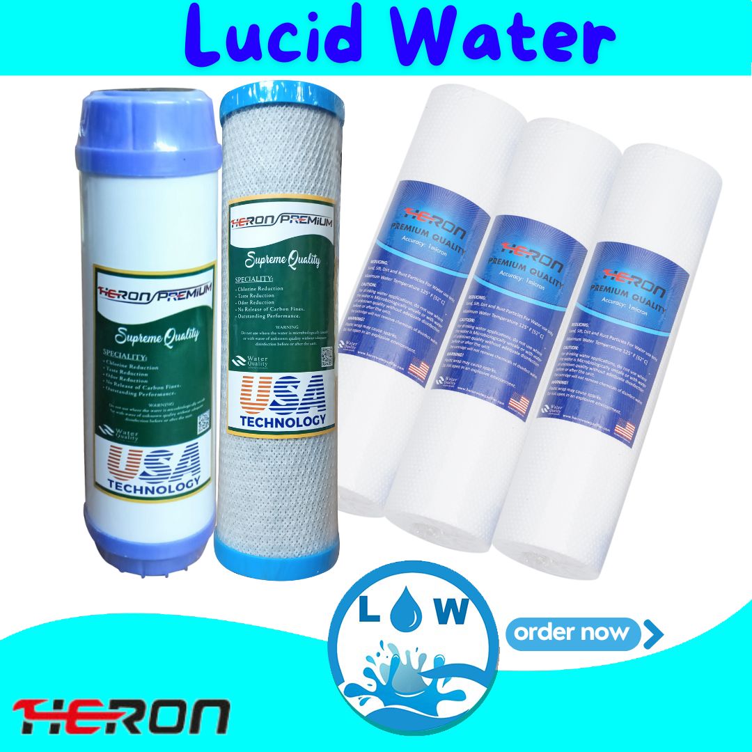 Comprehensive PP, GAC, CTO Filter Set - 05 Pieces - 03 PP, 01 Net, 01 ...