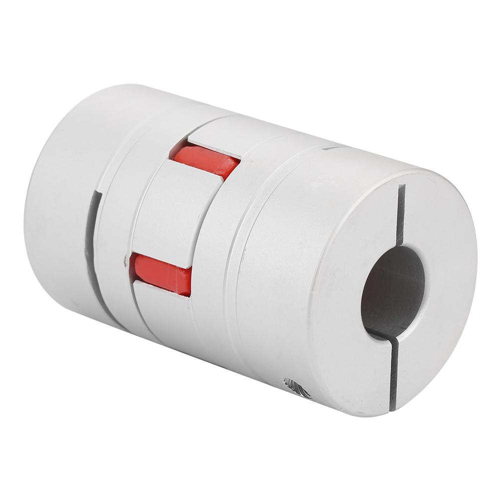 Flexible Spider Shaft Coupling OD40mm x L66mm CNC Stepper Motor Coupler ...