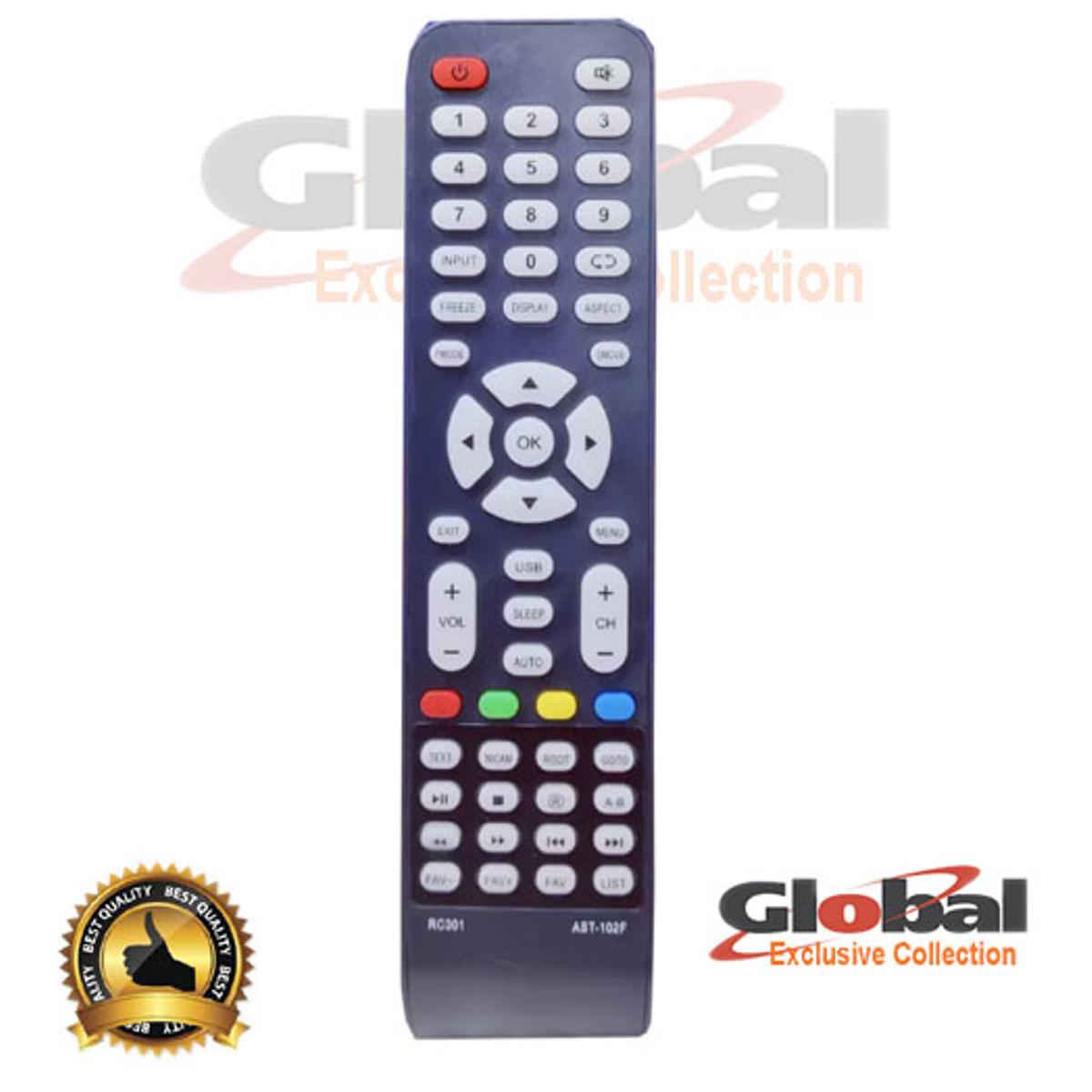 China LED RC-301 AST-102F TV Remote Control China LCD LED TV Remote ... China LED RC-301 AST-102F TV Remote Control China LCD LED TV Remote ...