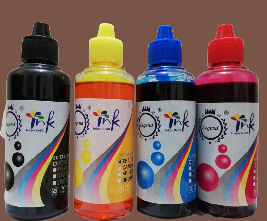 Ink Refill Legend All Color For Printer Ink 4 Color | Daraz.com.bd