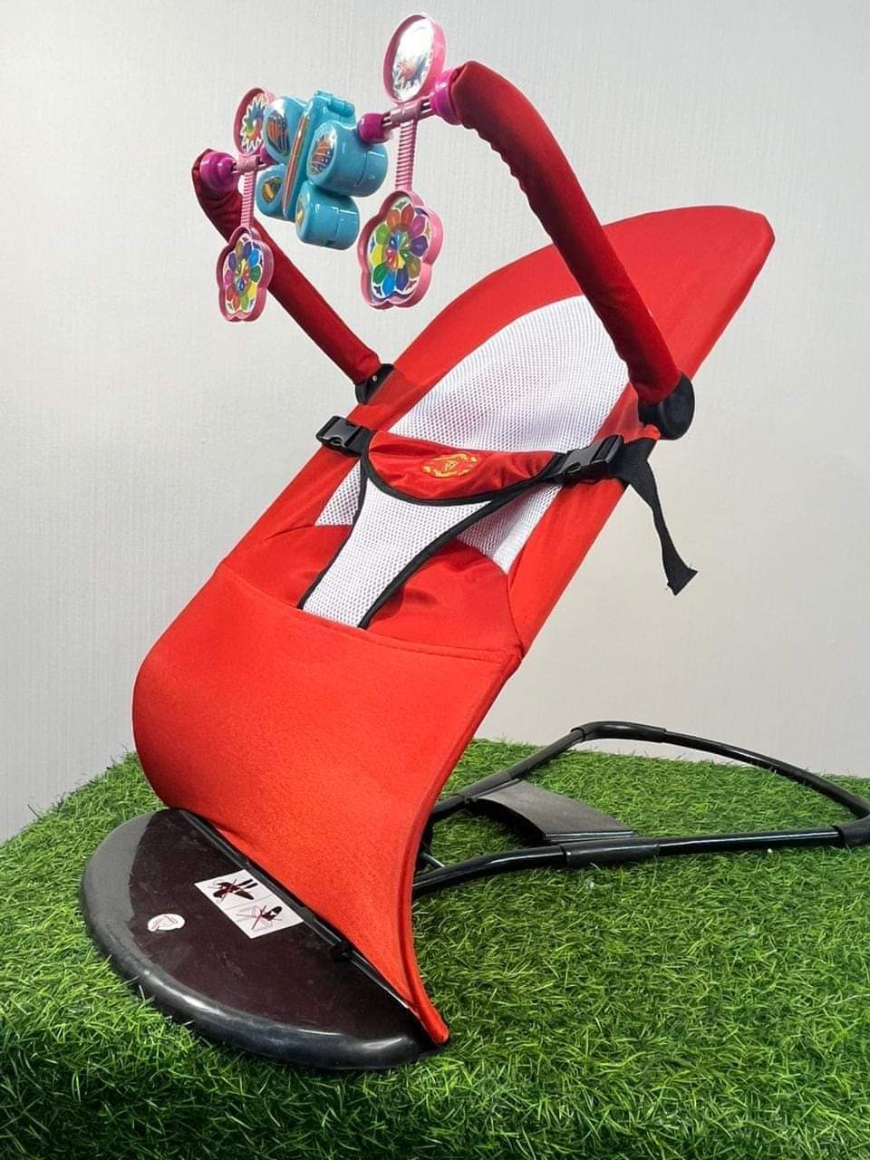 Baby Bouncer with Toys/ Adjustable baby bouncing rocking chair / Baby ...