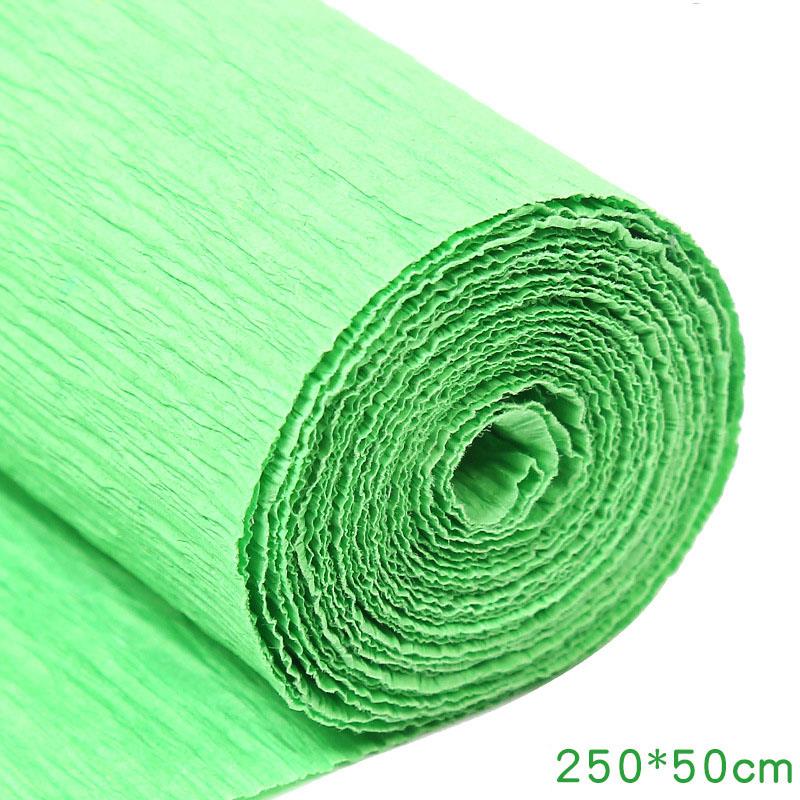 CUANFEN Crepe Paper 50x250cm Colored Roll Origami Crinkled Crepe Paper ...