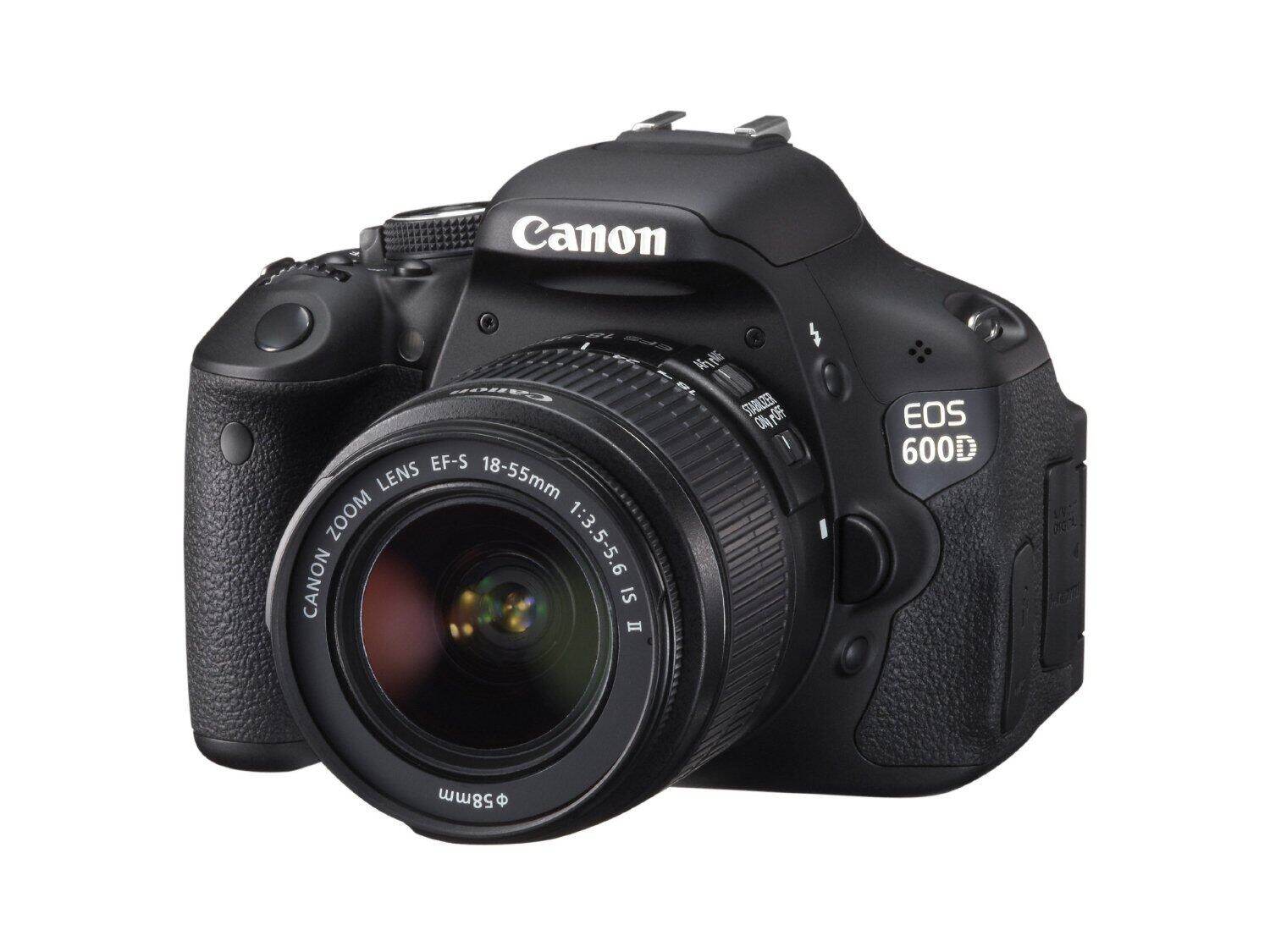 Canon EOS 600D with 18-55mm kit lens with 18-megapixel CMOS sensor and ...