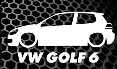 car sticker for Volksagen golf7 golf 6 golf5 golf4 golf3 golf2 golf1 ...