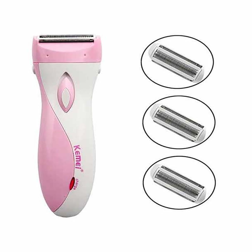 Kemei KM-3018 Waterproof Electric Lady Shaver Hair Women Bikini ...