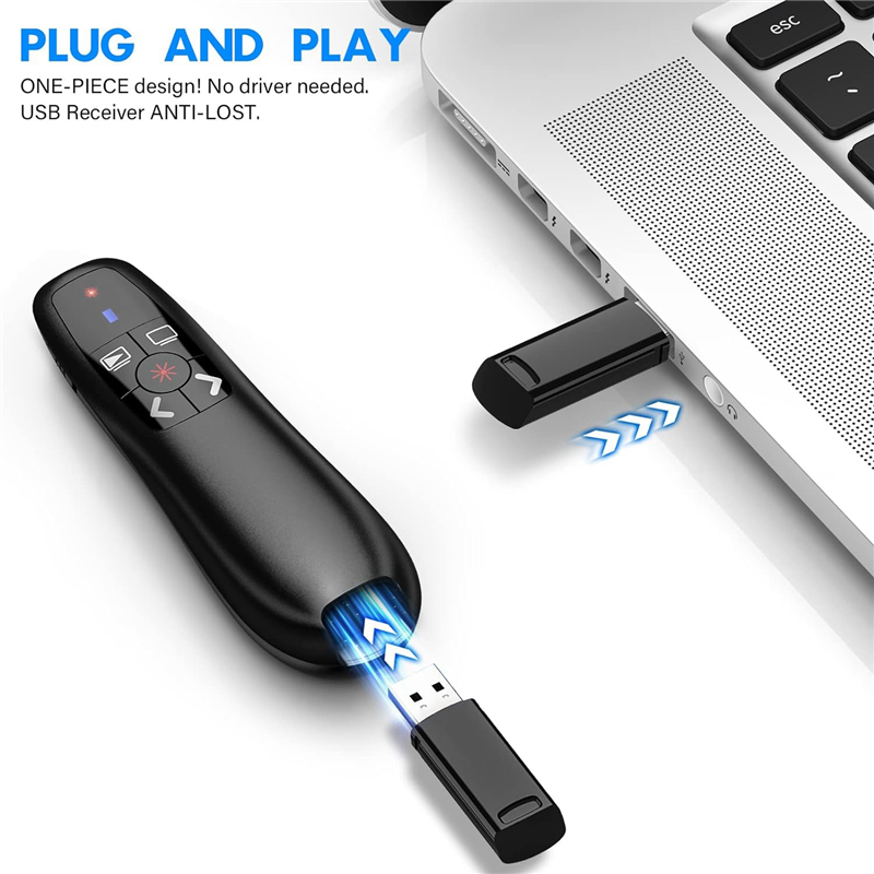 Presentation Clicker Wireless Presenter Remote Clicker Wireless ...