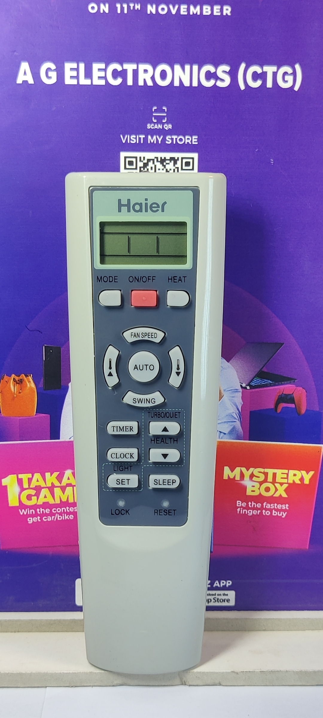 Haier Air-conditioner Remote. | Daraz.com.bd