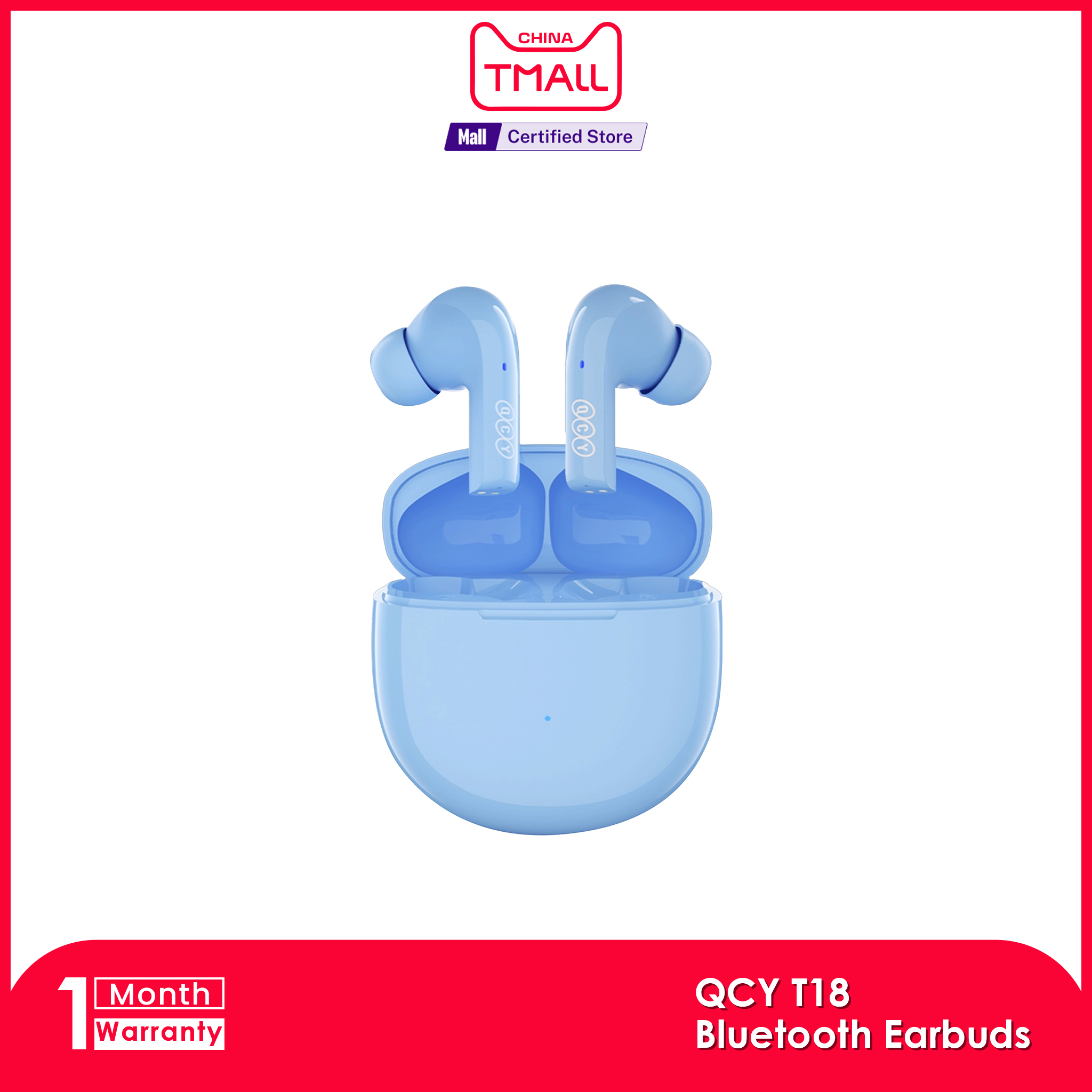 QCY T18 Bluetooth Wireless Earphones | Daraz.com.bd