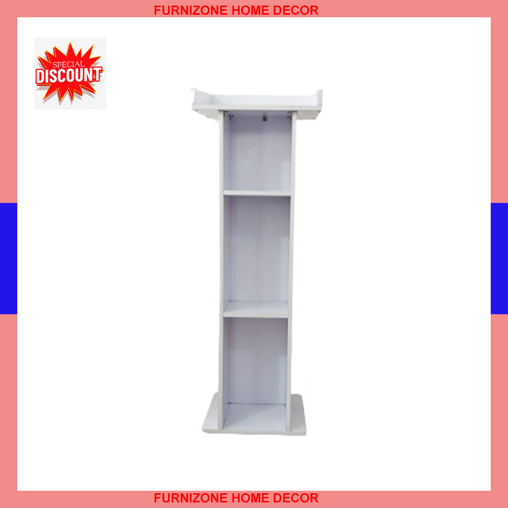 Heavy-Duty Podium Lectern (Lecture Stand) with Built-n Reading for ...
