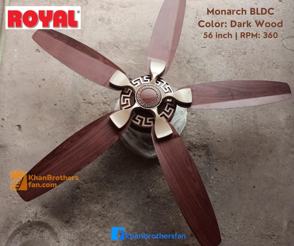 Royal Monarch Inverter BLDC Ceiling fan with RF Remote, i-turbo ...