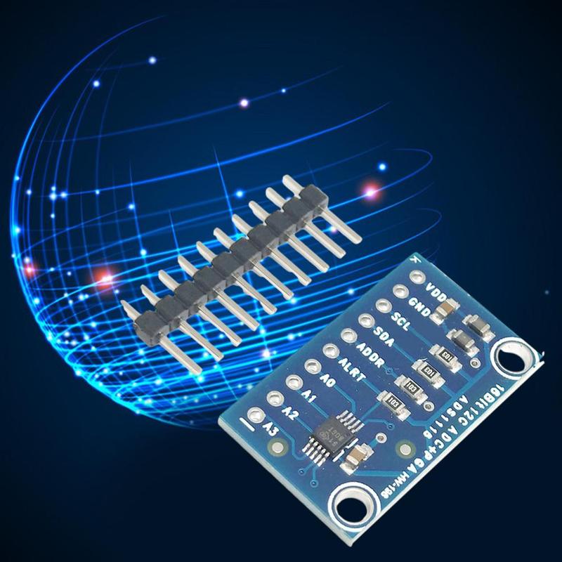 【VisioN Shop】4 Channel ADS1115 16 Bit Analog Digital Converter ADC ...