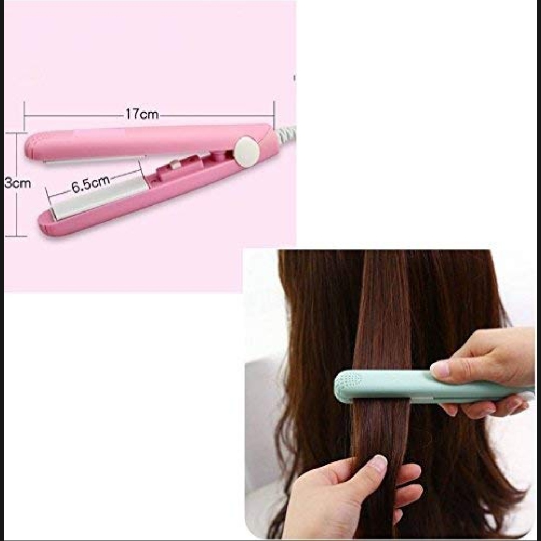 Travelling Mini Hair Straightener - Multicolor Portable & Stylish