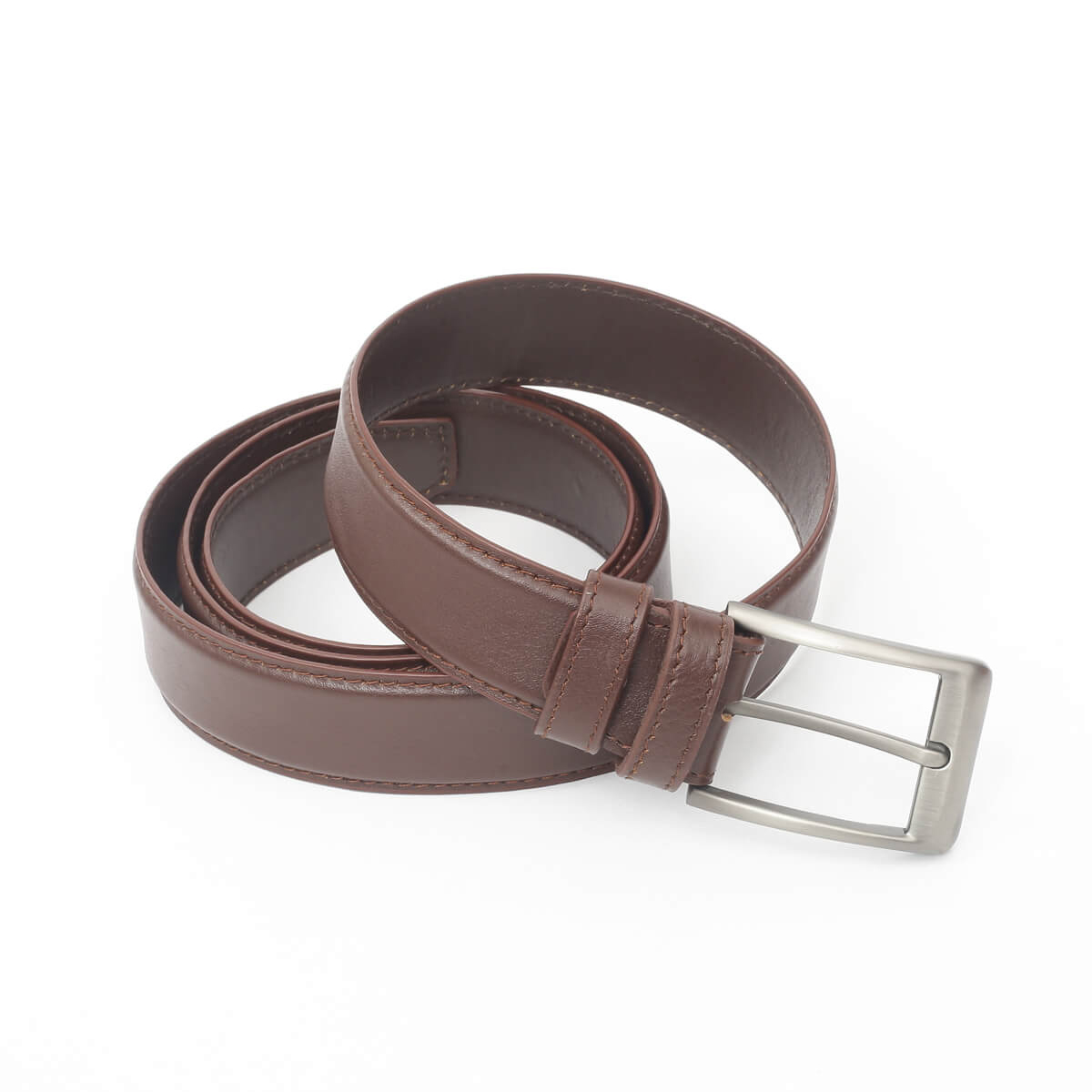 Men's Belt Chocolate Color Shape belt By Annex Bangladesh -Leather Belt ...