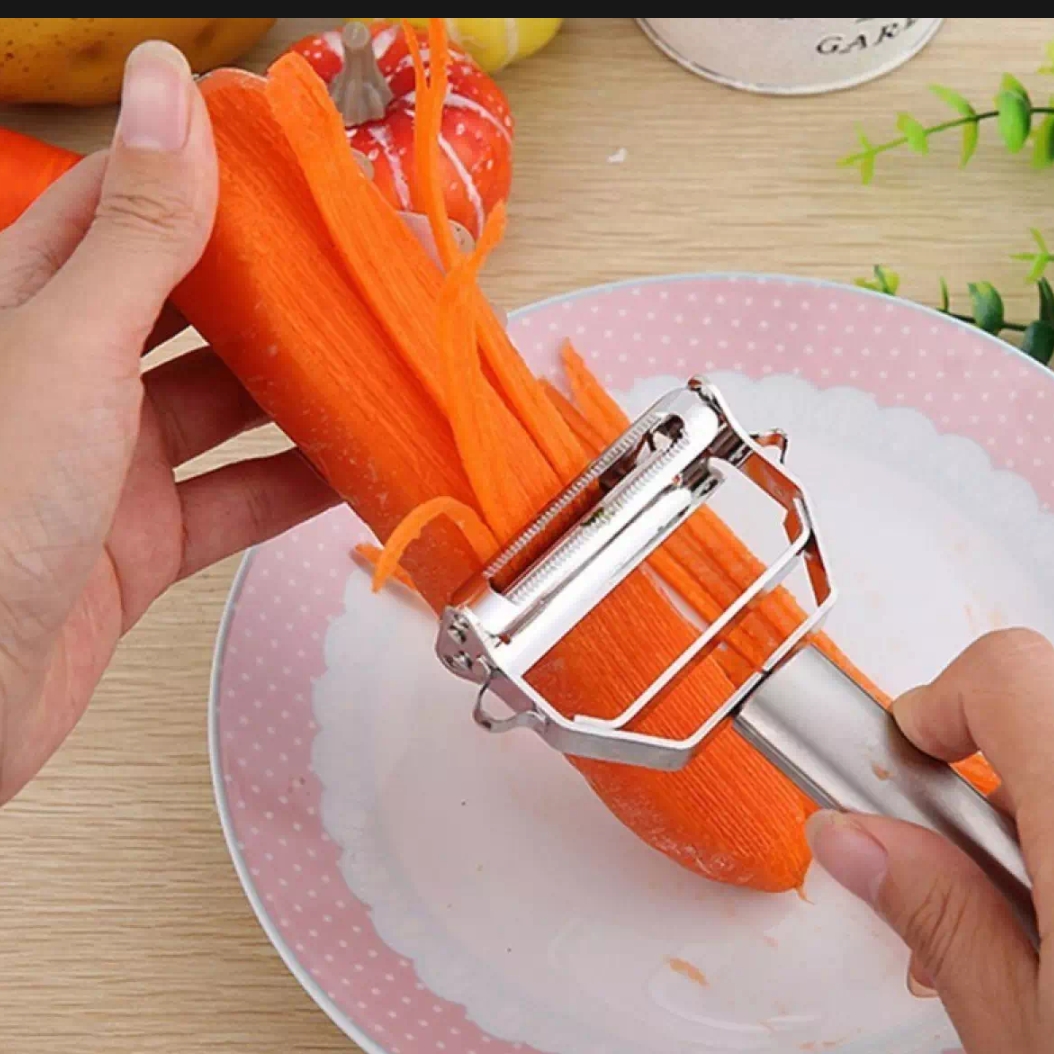 Stainless Steel Multi-function Vegetable Peeler&Julienne Cutter ...