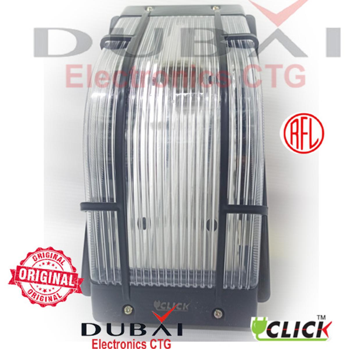 Click Long-Lamp Shade Security Light E27 Ceramic Holder Water Proof ...