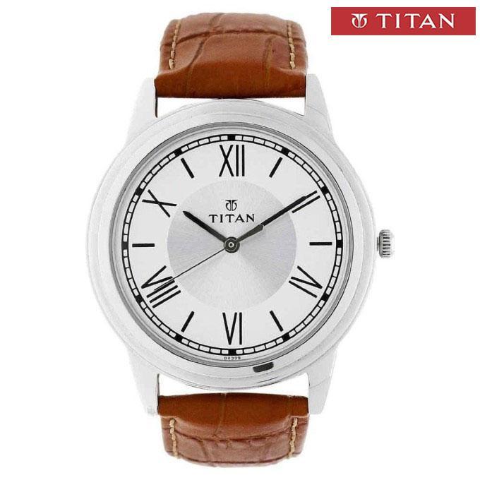Titan Karishma Silver Dial Analog Watch For Men 1774SL01 | canoeracing ...
