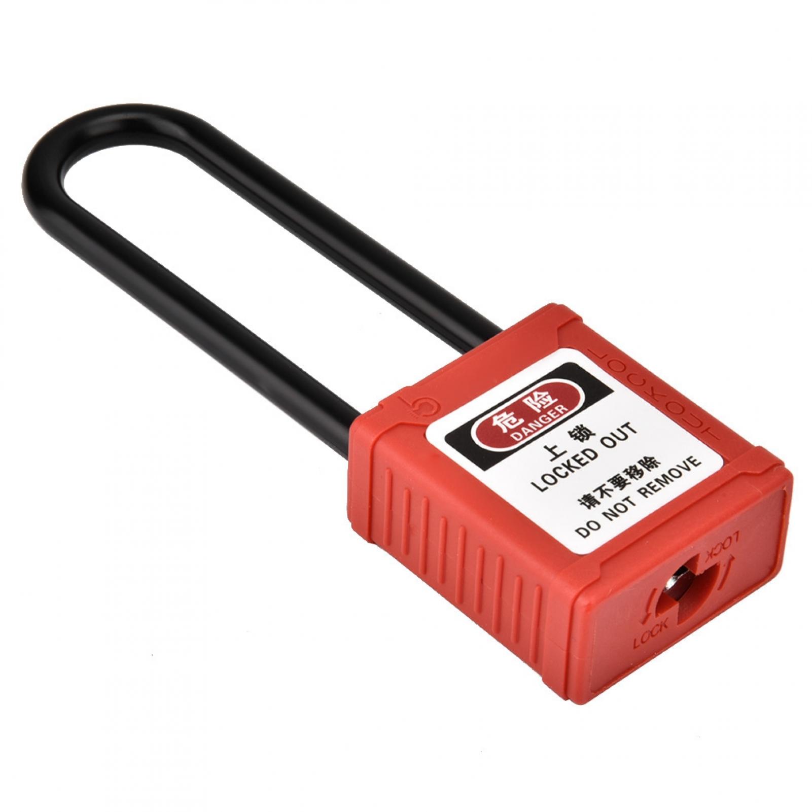 Industrial Safety Padlock Long Insulated Beam Lockout Tag Out Isolation ...