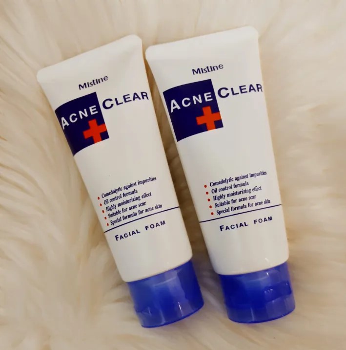 MISTINE ACNE CLEAR FACIAL FOAM 85G - Face Wash(Made in Thiland) | Daraz.com.bd