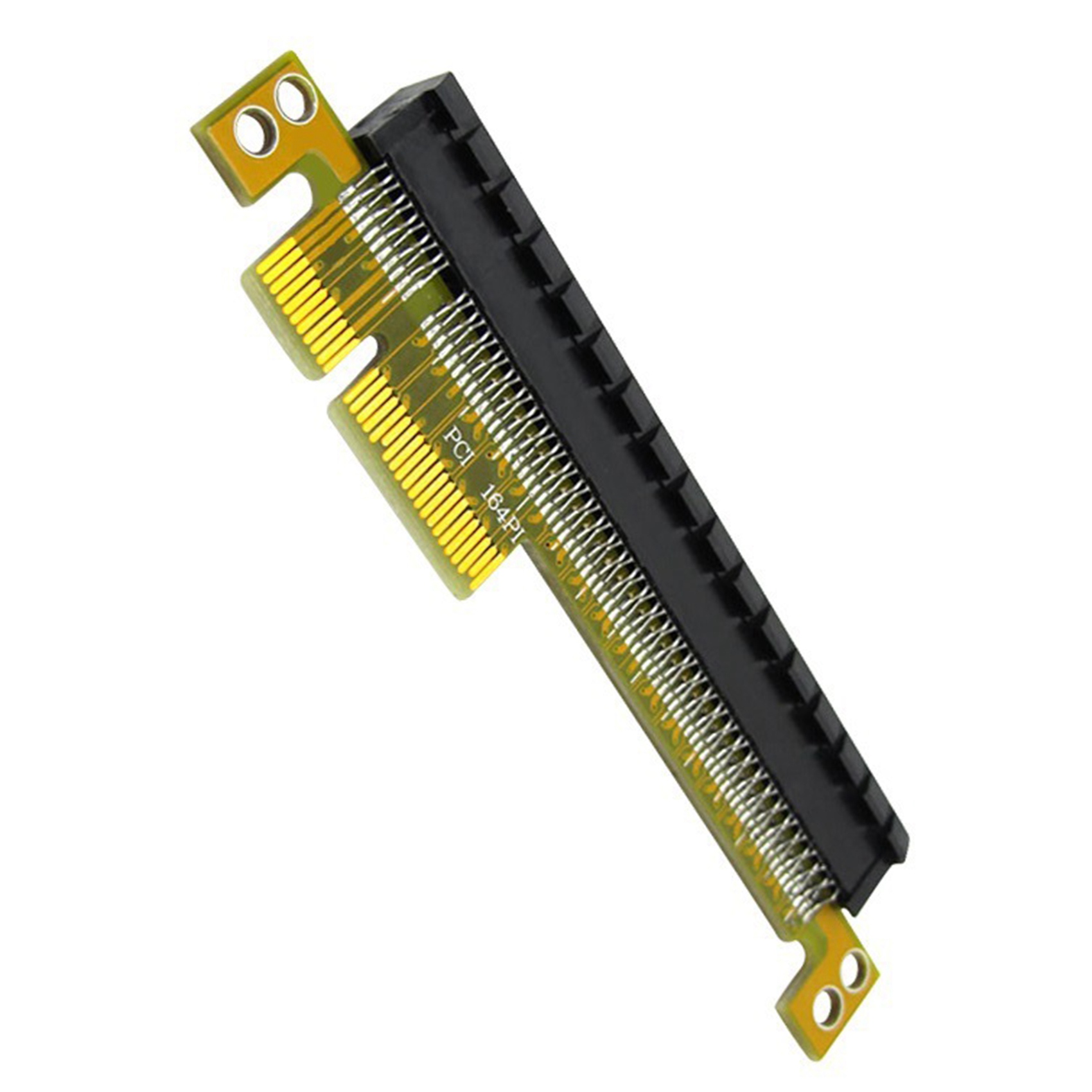 PCI-E 4X to 16X Riser Card PCI Express Converter Male to Female ...