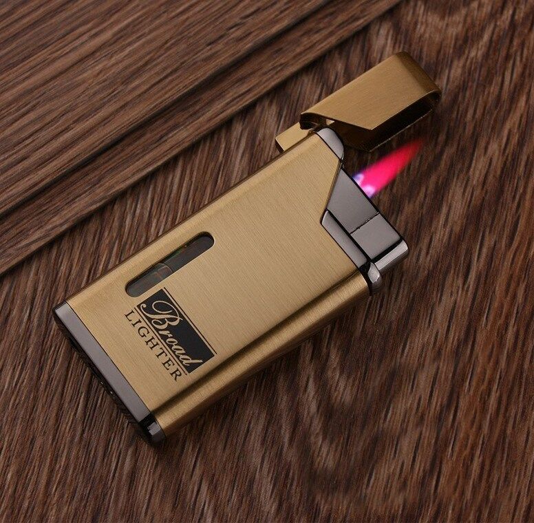 New gas lighter Simple creative windproof inflatable foreign trade gas ...